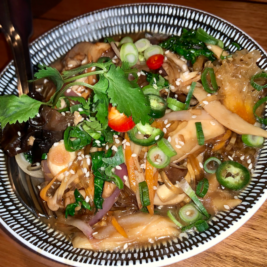 Fuji Apple Coleslaw, Jan Chi Korean Feast, Richmond, Victoria 3121 ...