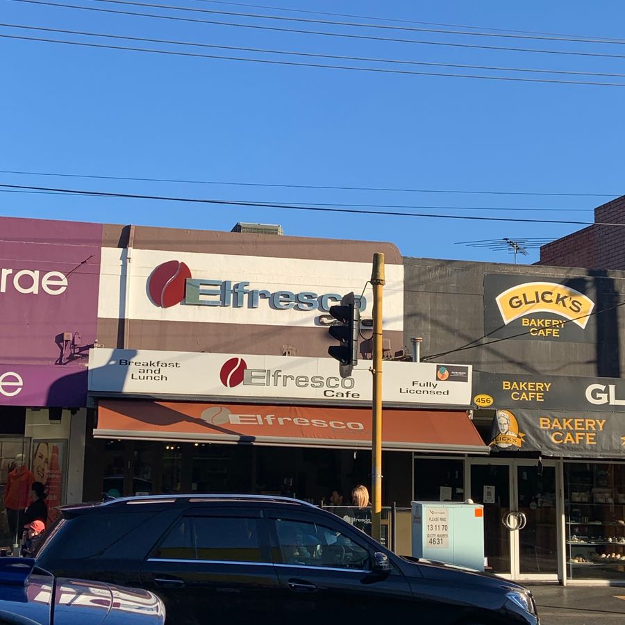 Elfresco Cafe, Bentleigh, Victoria 3204 - KRAVEiN